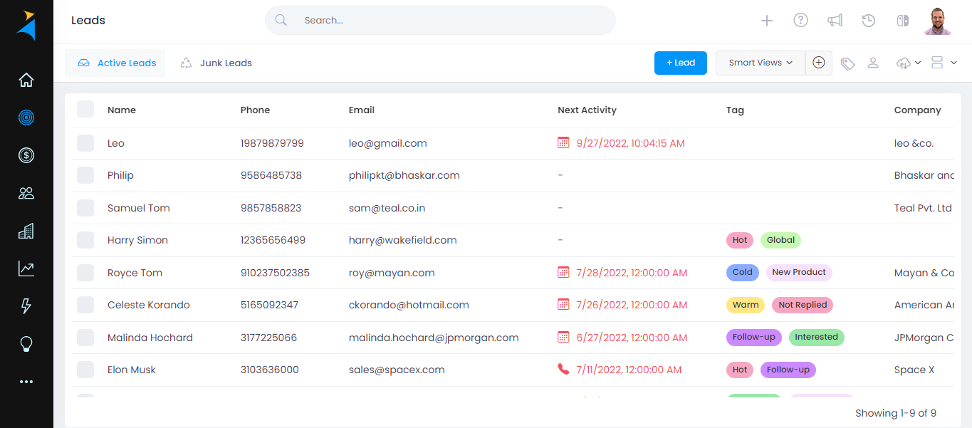 Leads | Sales Simplify